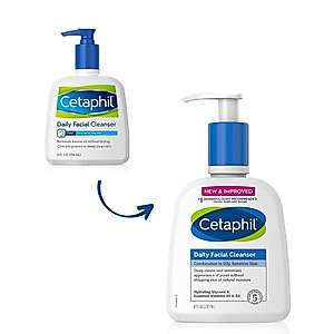 Cetaphil Daily Facial Cleanser, 8 fl oz (237 ml)