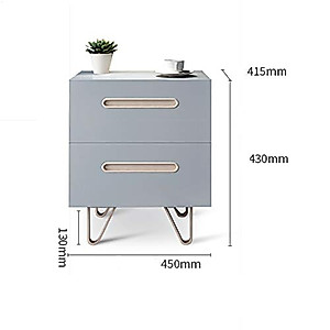 SJYDQ Nightstand, Small End Table for Bedroom, Bed Side Table with Drawers, Bedside Table Accent Table