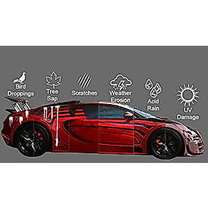 Auto Shield IX 30mL DIY Kit - Genuine Nano Ceramic Coating for Paint, Metal and Plastic, Hydrophobic and Scratch-Resistant Barrier with Long-Lasting Benefits