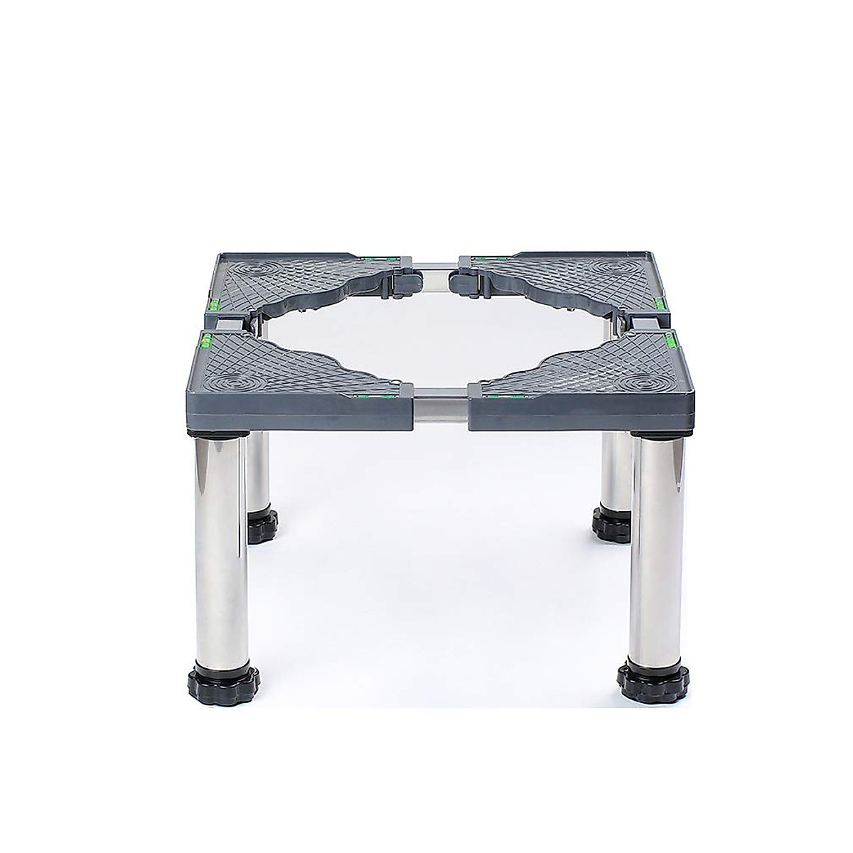 Refrigerator Holder Bracket 4Legs Adjustable Washing Machine Base Stand Extendable Appliance Fridge Stand 29-32cm Heightening Cookers Base Tray Large Outside Plant Container