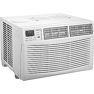 Amana 15,000 BTU 115V Digital Window-Mounted Air Conditioner and Dehumidifier with Remote Control for Large Rooms up to 700 Sq.Ft, AC Window Unit for Home, Living Room, Bedroom with Fan Only Mode