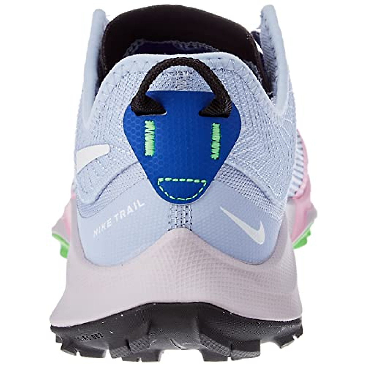 Nike Women's Air Zoom Terra Kiger 8 Running Shoes, Light Marine Pink Green, 7