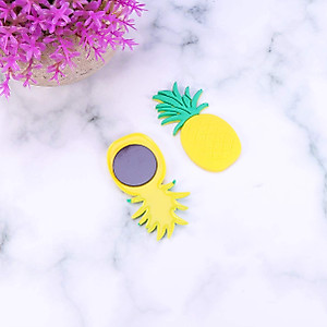 Garneck Refrigerator Magnets 10pcs Fridge Magnets Fruit Refrigerator Magnet Sticker Office Magnet Fruit Fridge Magnet (Pineapple) Cute Fridge Magnets