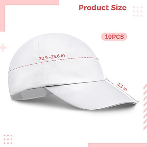 B bangcool DIY Kids Baseball Caps Hats - White DIY Creative Painting Polyester Sun Hat Sports Cap for Kids
