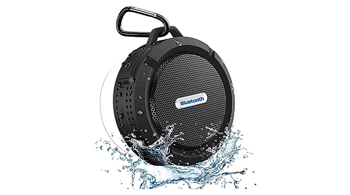 Mini Shower Speaker IP65 Waterproof Bluetooth Portable Speaker for Outdoors