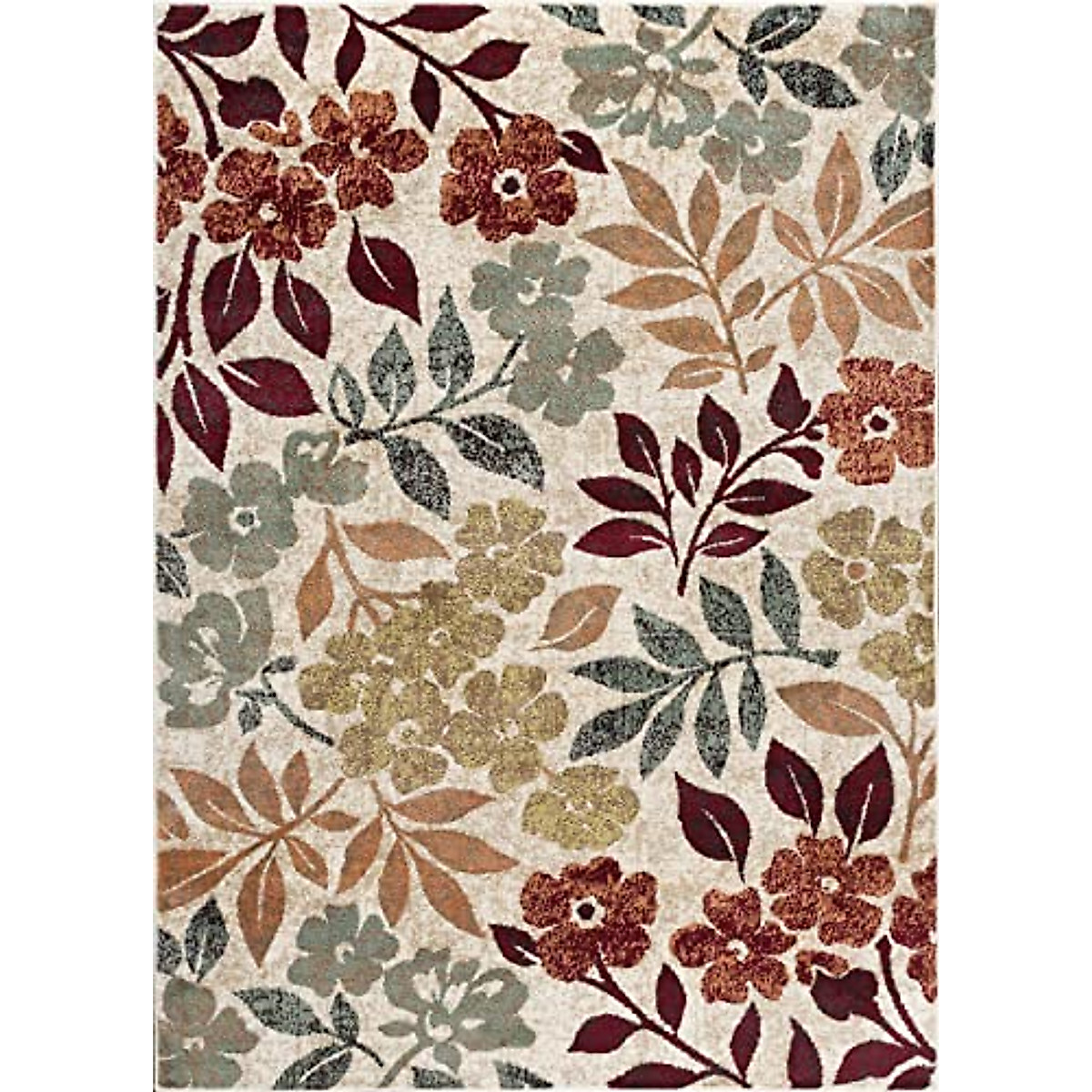 Universal Rugs Kalea Mat Scatter Rug, 2' x 3', Cream