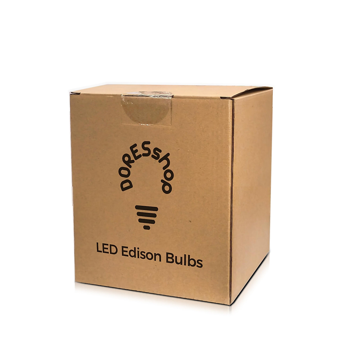 4 Pack LED Edison Bulbs, 4W Edison Light Bulbs, Antique LED Filament Bulbs 40W Equivalent, E26 Base, T45 LED Bulb with Clear Glass, Warm White 2700K, Non Dimmable, Great for Home, Bedroom, Office