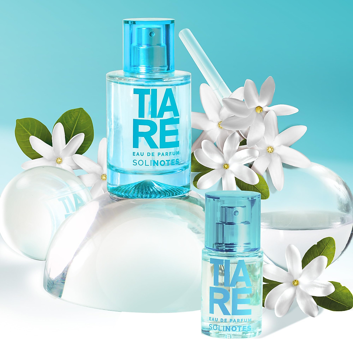 SOLINOTES Tiaré Perfume for Women - Eau De Parfum | Delicate Floral and Soothing Scent - Made in France - Vegan - 1.7 fl.oz