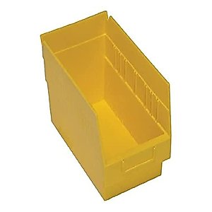 Quantum QSB202YL Store-More 6' Shelf Bin (11-5/8' x 5-1/2' x 6') - [Set of 30]