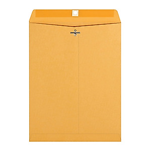 Office Depot® Brand Clasp Envelopes, 9 1/2" x 12 1/2", Brown, Box Of 100