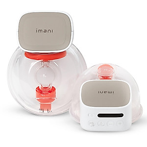 Legendairy Milk Wearable Breast Pump Hands-Free Electric Imani i2 Plus - Portable Leakproof Design, 2 Modes 10 Levels - 25mm Flange & 21mm Insert, 7oz per Cup - LCD Display Timer Auto Shut Off, 2 Pack