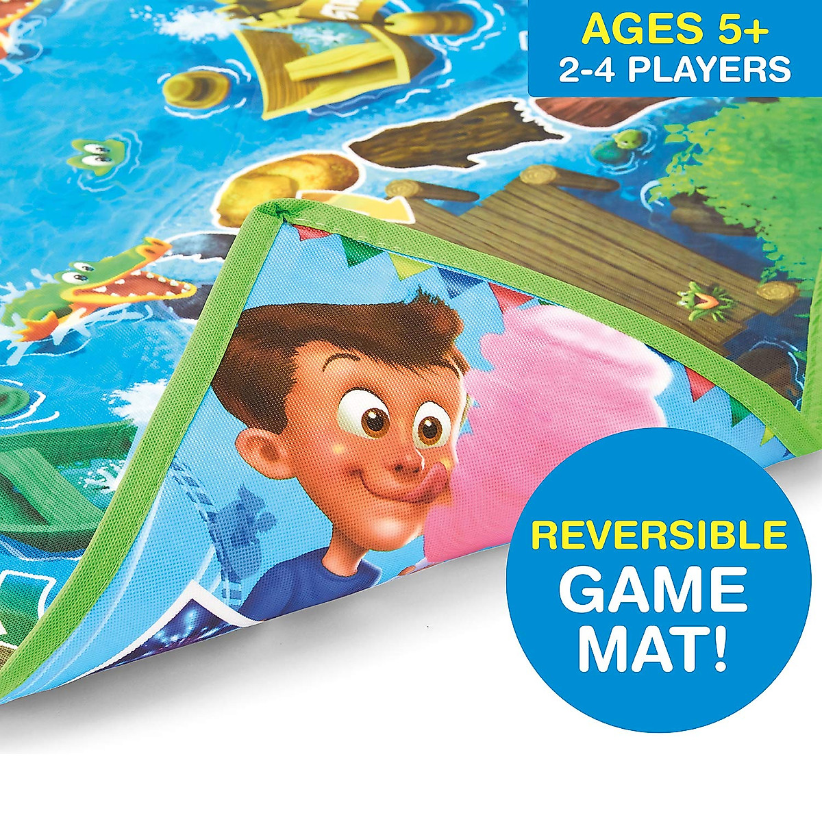 Game Zone 2-in-1 Mega Mat Interactive Children's Multiplayer Game for Children Ages 5 and Above