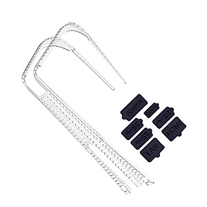 FAMKIT Dust- Proof Plug, Silicone Plugs Game Console Protector with PS5 DE UHD Console Supplies