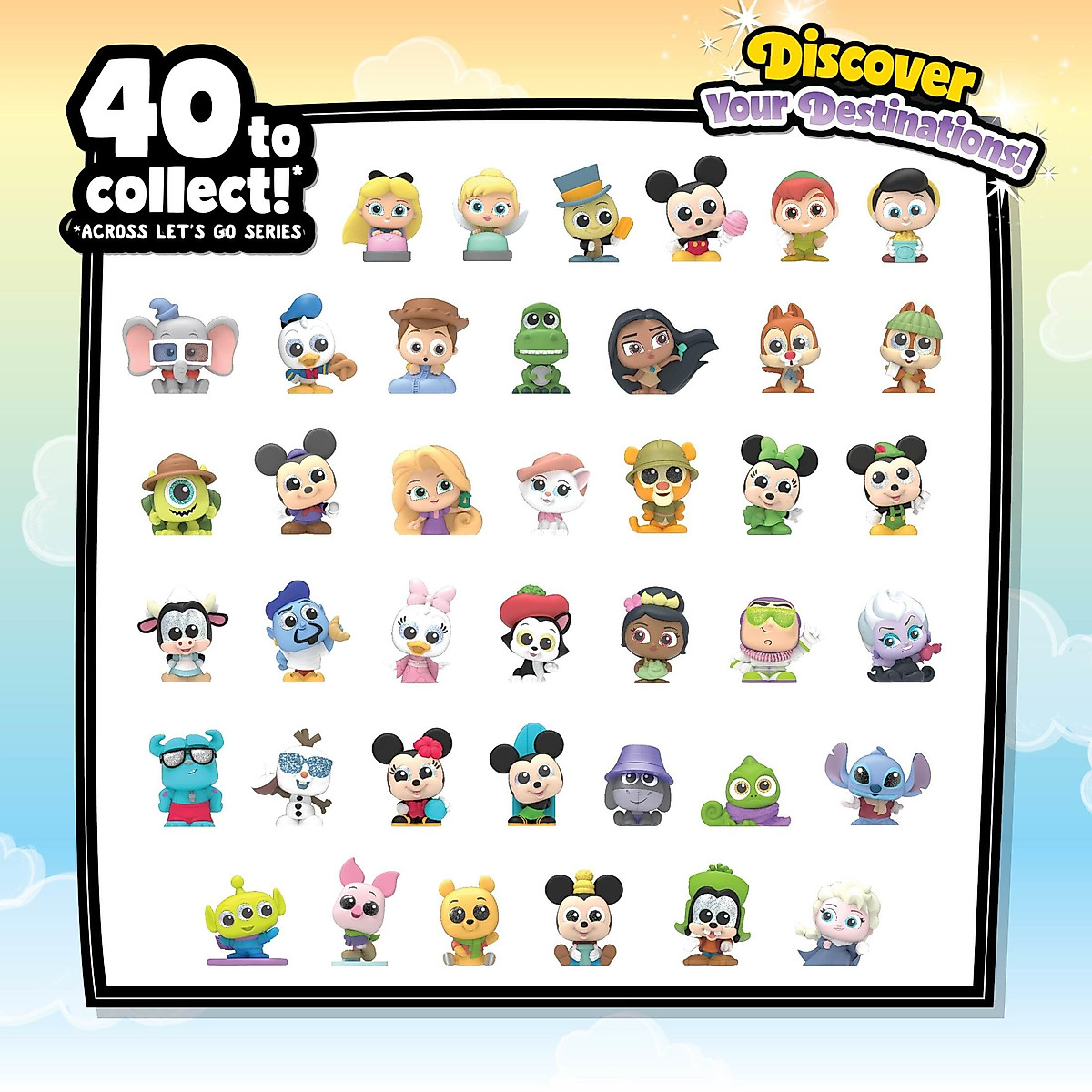 Doorables Let's Go Blind Bag Collectible Figures Series 1, Officially Licensed Kids Toys for Ages 5 Up by Just Play