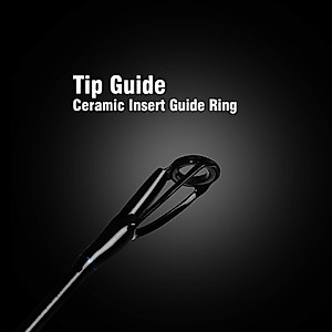 Fiblink Saltwater Fishing Rod Carbon Fiber Jigging Rod with 2 Piece Twin-Tip Spinning & Casting Portable Travel Fishing Jig Rod (Blue 5'6" 30-50lbs 2pcs)