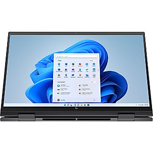 HP Envy 2-in-1 Laptop, 15.6" FHD IPS Touch Display, AMD Ryzen 5 5500U (> i7-1065G7), AMD Radeon Graphics, Webcam, Type-C, HP Fast Charge, Backlit KB, Fingerprint, Wi-Fi 6
