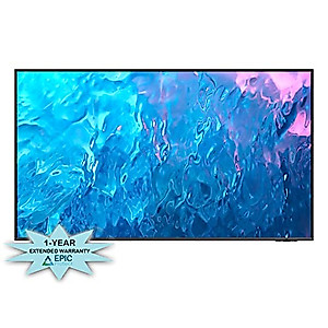 SAMSUNG QN55Q70CAFXZA 55 Inch QLED 4K Quantum HDR Dual LED Smart TV with an Additional 1 Year Coverage (2023)