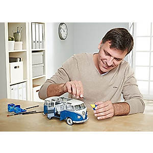 Revell 07009 Volkswagen T1 Samba Bus Model Kit, 1:16 Scale 27.2 cm, Multi-Color, 223