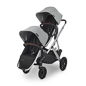 RumbleSeat V2 - Stella (Grey Brushed Melange/Silver/Chestnut Leather)