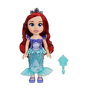 Disney Princess My Friend Ariel Doll 14 inch Tall includes Removable Outfit, Tiara, Shoes & Brush