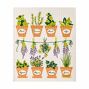 Wet-It! Swedish Dishcloth Set (Herbs Lavender)