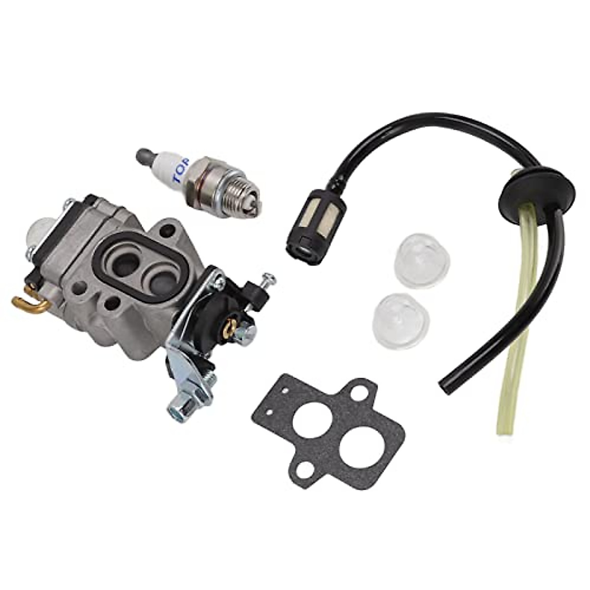 Cosiki Brushcutter Trimmer Carburetor, Reliable Replacement Carburetor Kit Prolong Machine Life for Garden Tool