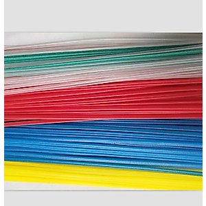 50PCS Yellow/Red/Green/Blue/Transparent PP plastic welding rods PP welder rods for hot air gun 1pc=25cm length