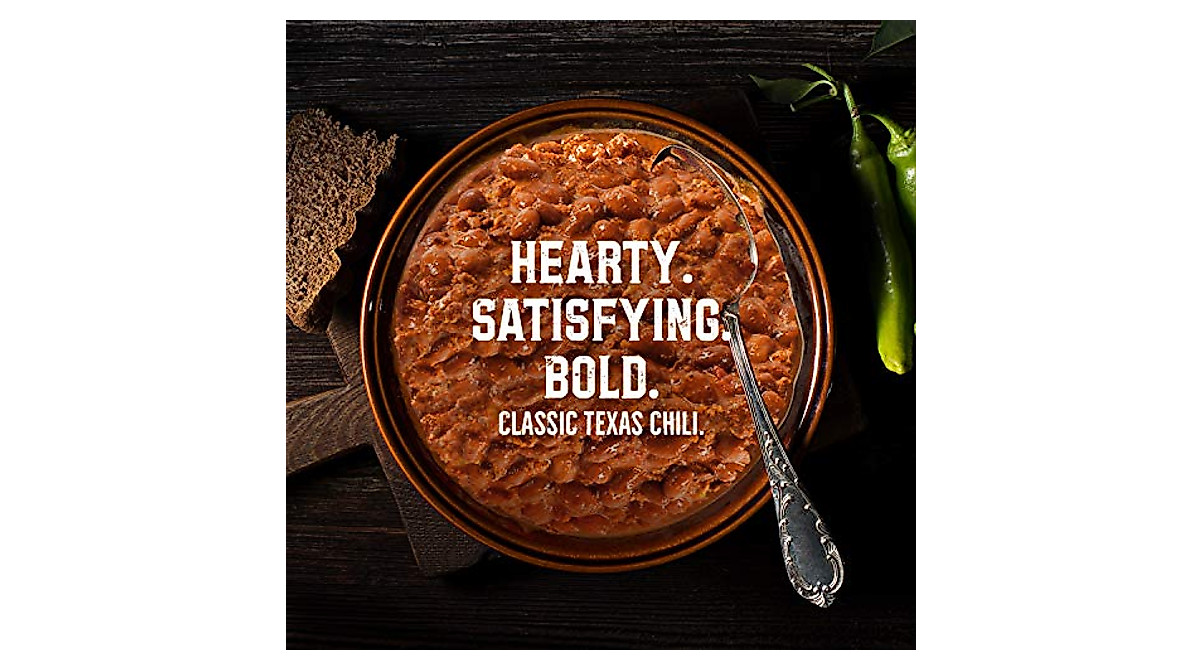 WOLF BRAND Angus Chili with Beans - Hearty Meal Ready