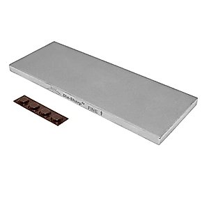 DMT D8F Dia-Sharp Diamond Knife Sharpener, Fine Diamond Sharpening Stone, 8-Inch