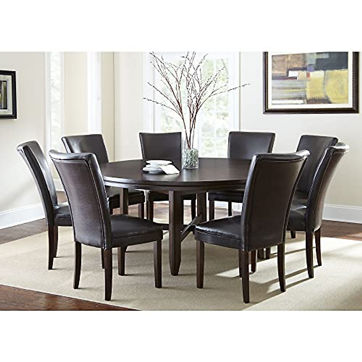 Steve Silver Company Hartford Dining Table, Espresso