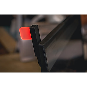 Luxafor Flag LED USB Busy Light Indicator – Black Luxafor Flag LED Availability Indicator That Eliminates Workspace Distractions and Boosts Productivity (20 inch Cable (USB))