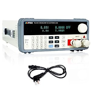 MATRIX Electronic Load Tester PEL8150, 150V 30A 150W Programmable DC Electronic Load, 0.1mV 0.1mA Resolution DC Power Supply Tester for Voltage Current, 0.2% Accuracy Electric Circuit Testing Device