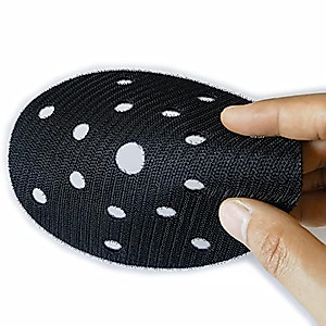 6 inch 17 Holes Pad Saver Premium Hook and Loop Interface Pad for Festool 496647, Extends the backing pad´s lifetime,Multi Hole Pad Protector