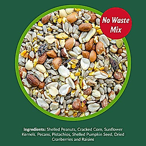 Lyric Woodpecker Wild Bird Seed, No Waste Bird Seed with Nuts, Dried Fruit & Shelled Seeds - 5 lb. Bag