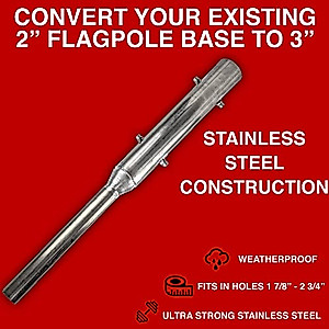 Service First 2" to 3" Adapter (Black)