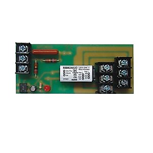 Functional Devices RIBM2402D Pilot Relay, 10 Amp DPDT, 24 Vac/dc/208-277 Vac Coil, 4.00" Track Mount