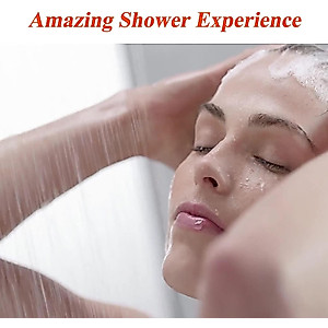 [5-year Warranty] Diamber Best Rain Shower Head 12 inch, SUS 304 Stainless Steel Rainfall Showerhead, Easy to Install & Clean Waterfall Rain Head for Bathroom, Polished Chrome, Square