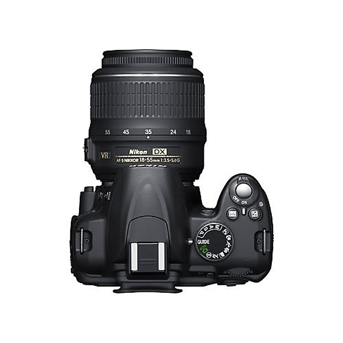 Nikon D3000 10.2MP Digital SLR Camera with 18-55mm f/3.5-5.6G AF-S DX VR Nikkor Zoom Lens (Renewed)