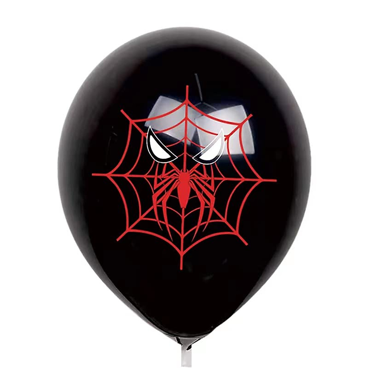 ERWYN23Pcs Miles Morales Spiderman Backdrop Happy Birthday Party Supplies Decoration Banner Photography Background Photo Studio Props Spiderman Balloons