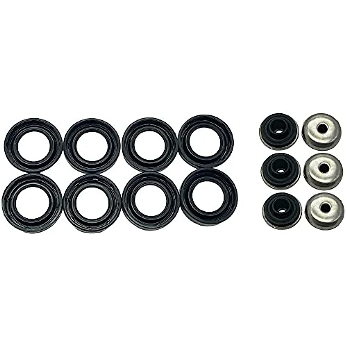 Valve Cover Gasket Set Replace VS50614R, 12341-R40-A00 Compatible with 2.0L 2.3L 2.4L 2002-2015 Honda Accord, Civic, CR-V, Element, Crosstour, CSX, ILX RDX, RSX, TSX