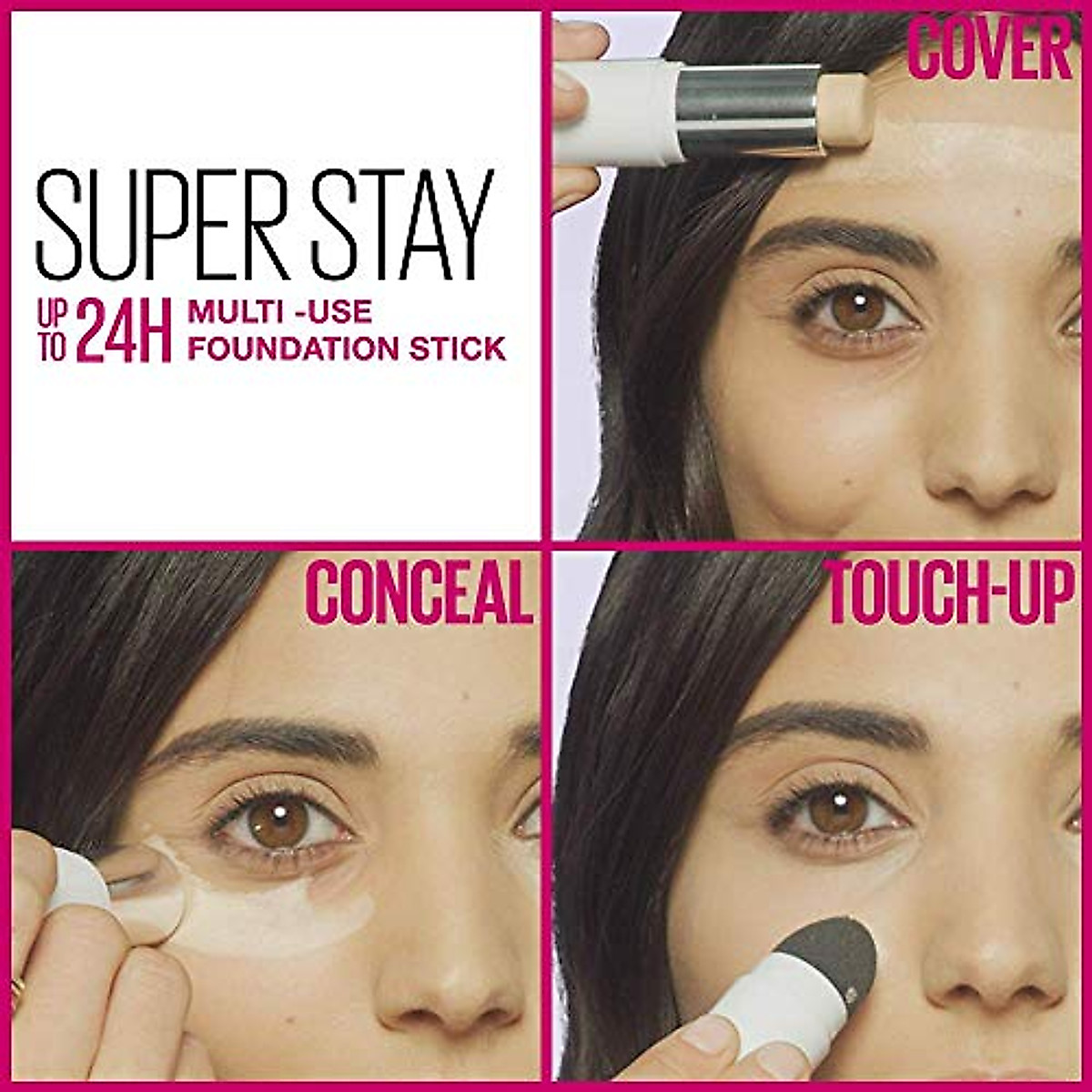 Maybelline New York Super Stay Foundation Stick for Normal To Oily Skin, Deep Bronze, 0.25 Ounce