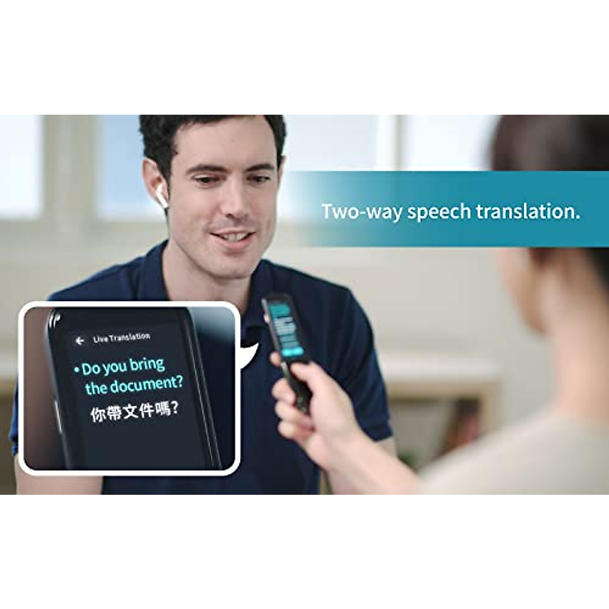 PenPower WorldPen Scan Go | OCR Reading Pen with Text to Speech | Pen Scanner for Data Input | Pen Translator for Second Language Learners| Wireless Standalone | LCD Touchscreen | Wi-Fi Connection