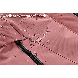 SUOKENI Women's Waterproof Ski Jacket Warm Winter Snow Coat Hooded Raincoat