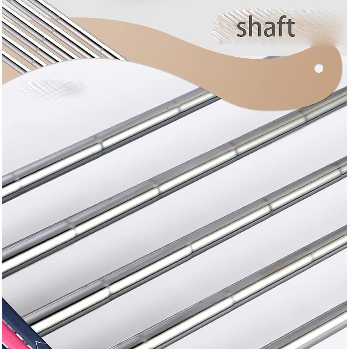 Left Hand/Right Handed Golf Putters Junior Two-Way Golf Clubs Double Sided Push Rod Children Golf Club Putter for Kids Age 3-12 (Blue,5-8Y - Silver Head)