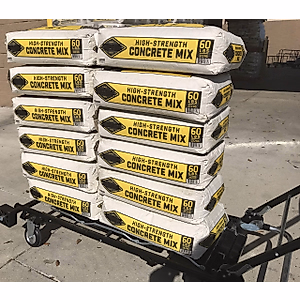 Kerry Kart 4-in-1 Rolling Utility Cart, Trolley and Moving Dolly with Folding 3-Step Ladder – Move Boxes, Furniture and Appliances with 1 Foldable Cart and Step Stool (Red)