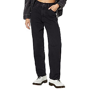 Levi's Women's 94 Baggy, (New) Black Stonewash, 32