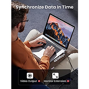 UGREEN USB C Charger Cable 2-Pack 60W PD 3.0 USB C Cable Compatible with Samsung Galaxy S23/22/Z Fold/Z Flip, Google Pixel 7/6A MacBook Air iPad Pro/Mini iPad 10, PS5, Switch, etc. 6.6FT