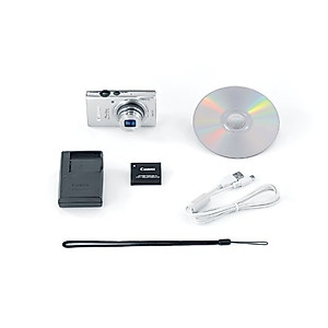 Canon PowerShot ELPH 130 IS 16.0 MP Digital Camera with 8x Optical Zoom 28mm Wide-Angle Lens and 720p HD Video Recording (Silver) (OLD MODEL)