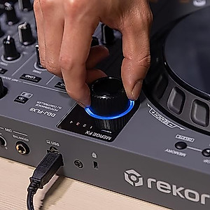 Pioneer DJ DDJ-FLX6-GT 4-deck Rekordbox and Serato DJ Controller - Graphite