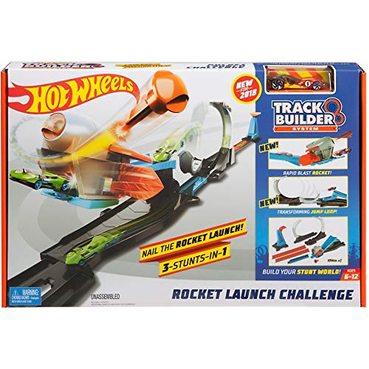 Hot Wheels Track Builder Rocket Launch Challenge playset — 🛍️ The ...